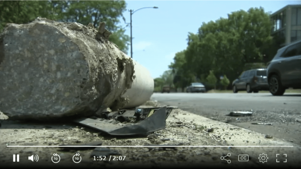 A Deadly Crash in Little Village Took Out a Concrete Bollard ...